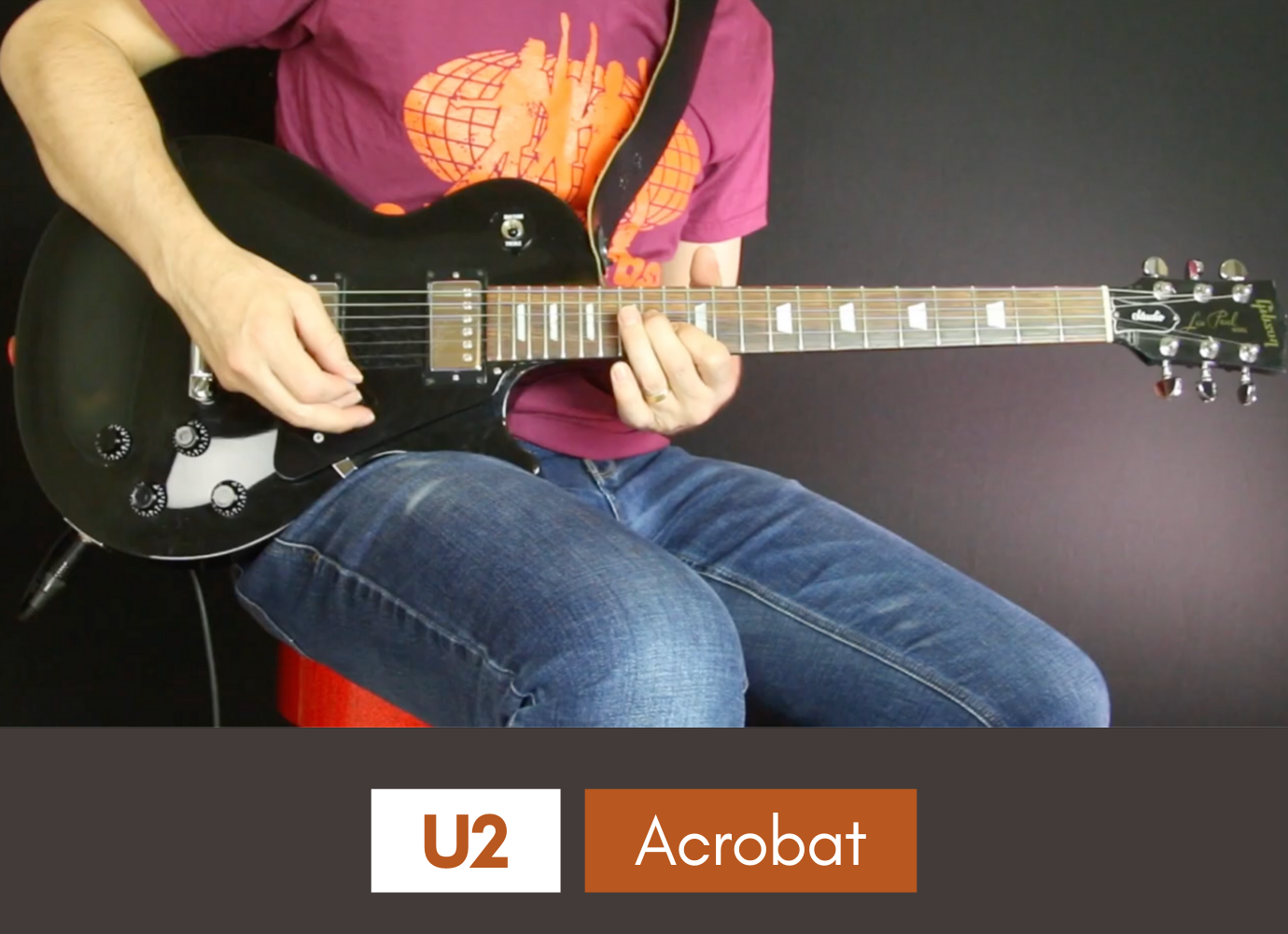 Acrobat – U2 - Sparky Guitar