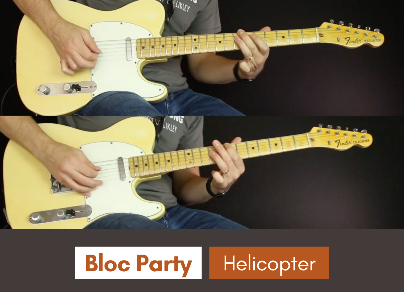 Helicopter – Bloc Party - Sparky Guitar