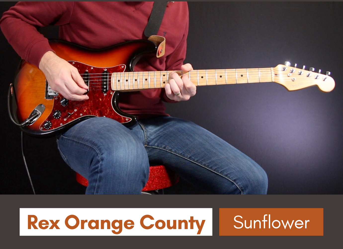 Sunflower – Rex Orange County - Sparky Guitar