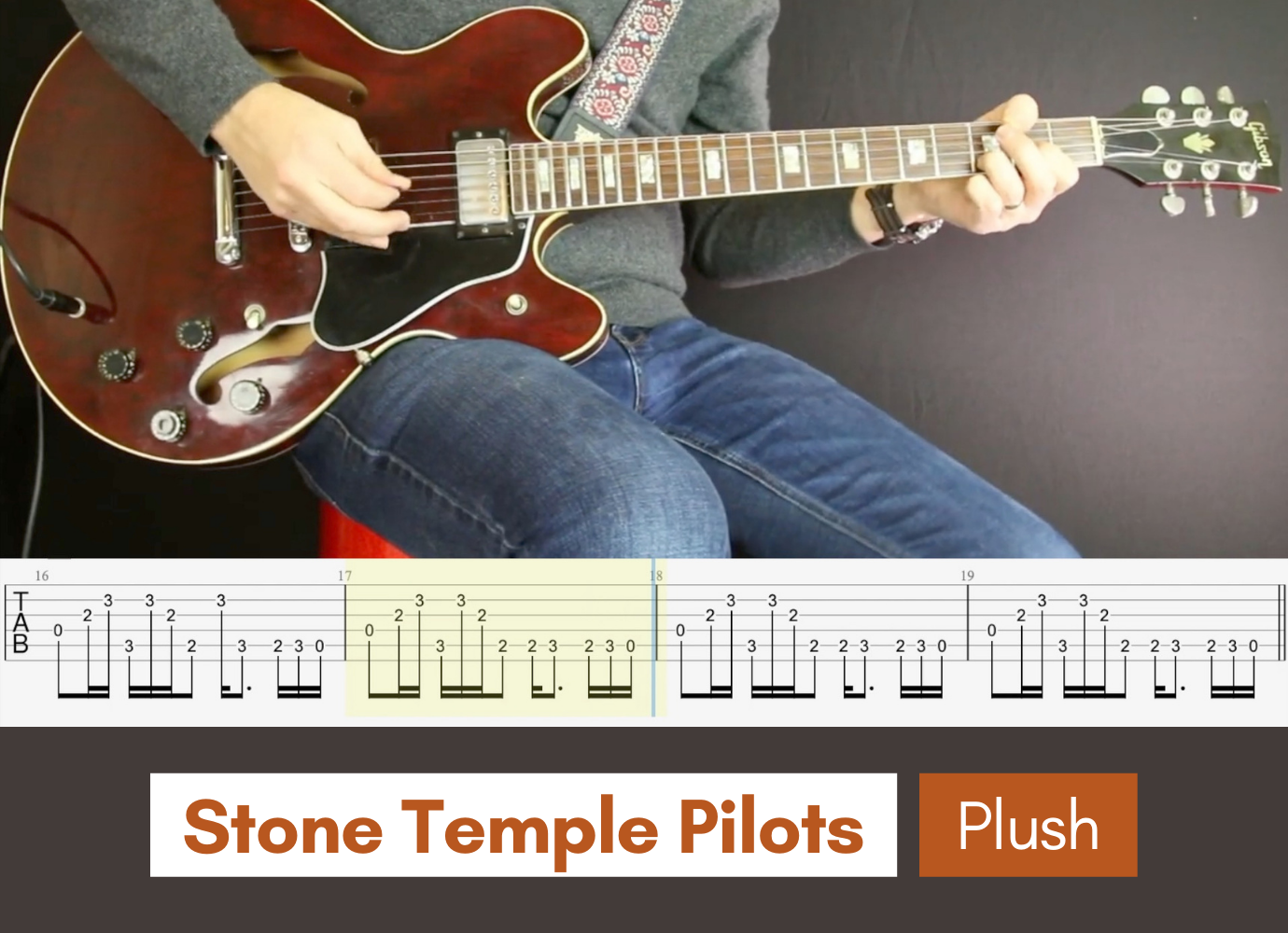 Plush – Stone Temple Pilots - Sparky Guitar