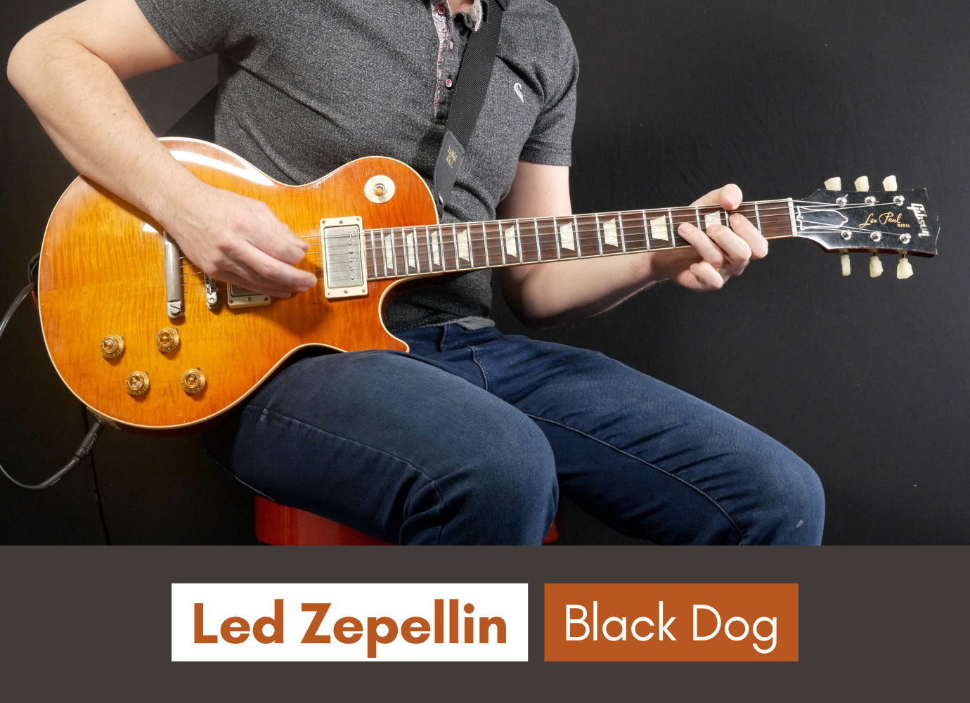 Black Dog – Led Zeppelin - Sparky Guitar