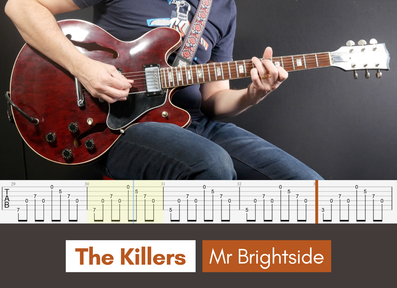 Mr Brightside – The Killers - Sparky Guitar