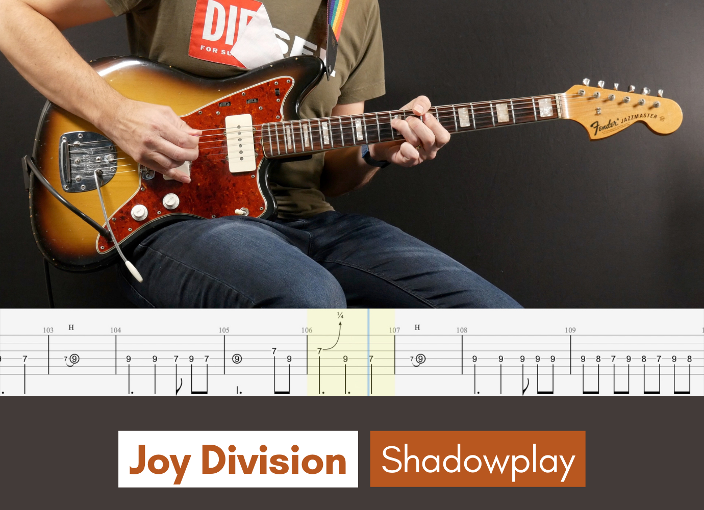Shadowplay – Joy Division - Sparky Guitar