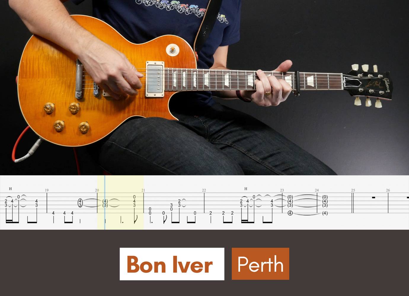 Perth – Bon Iver - Sparky Guitar