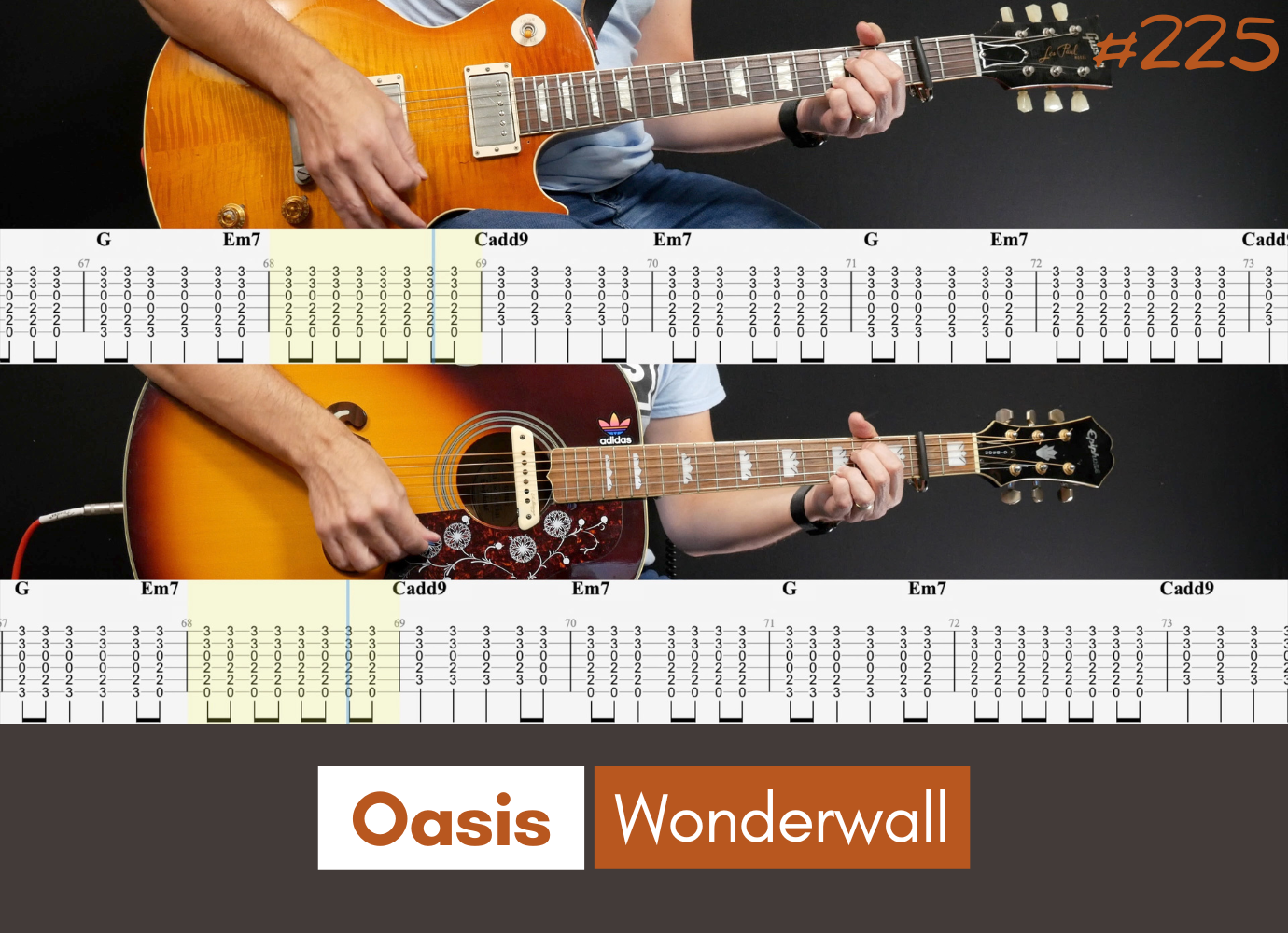 Wonderwall – Oasis - Sparky Guitar