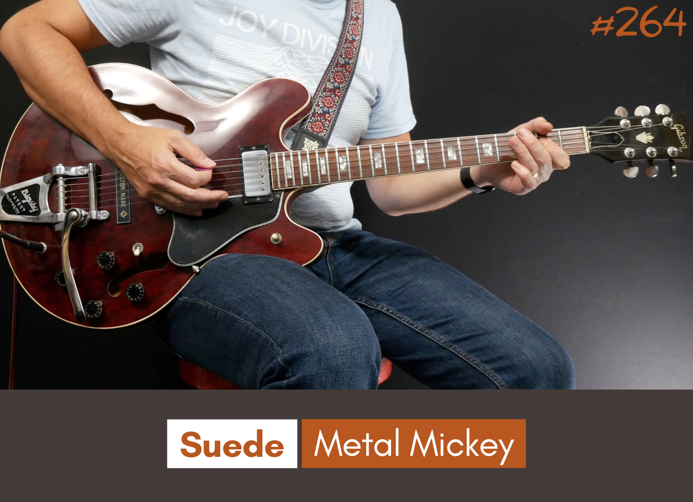 Metal Mickey – Suede - Sparky Guitar