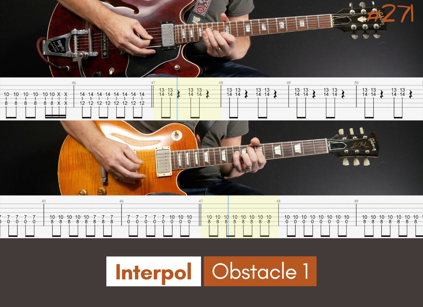 Obstacle 1 – Interpol - Sparky Guitar