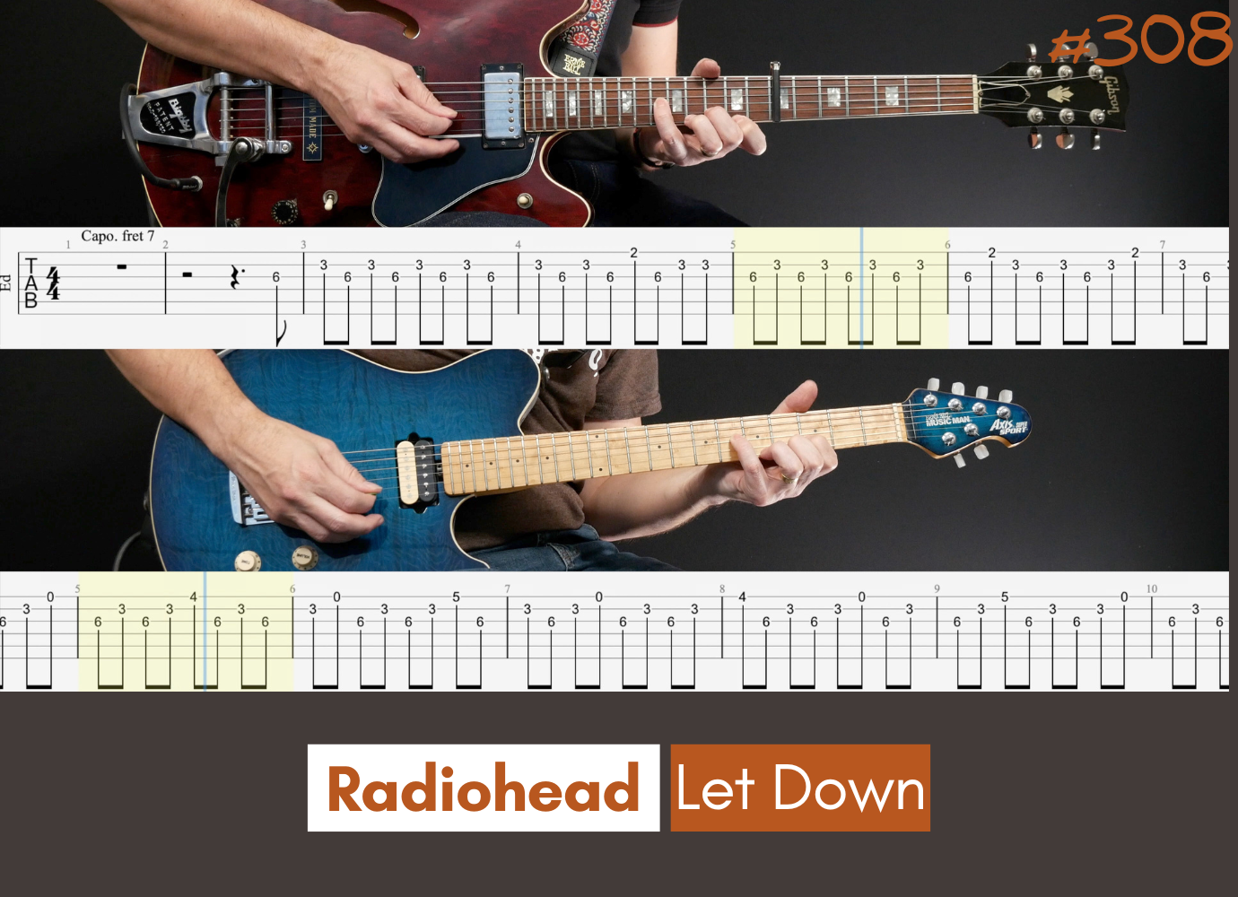 Let Down – Radiohead - Sparky Guitar
